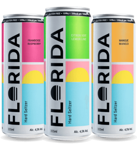 FLORIDA Hard Seltzer | La boisson phénomène aux USA enfin en France